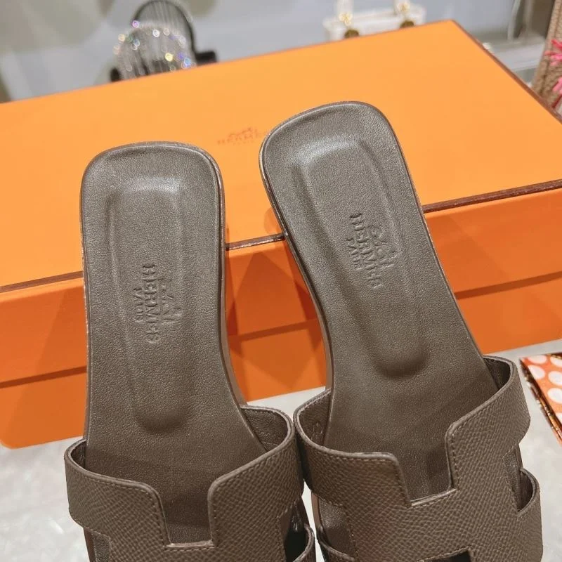 Brand-authenticated Hermes Slippers