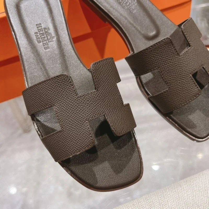 Brand-authenticated Hermes Slippers