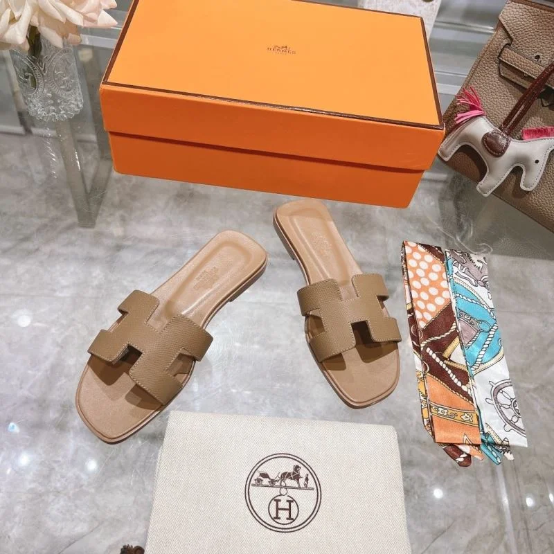 1:1 copy Hermes Slippers