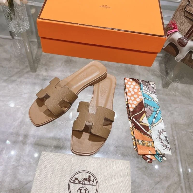 1:1 copy Hermes Slippers