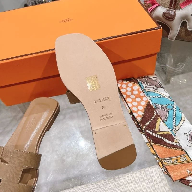 1:1 copy Hermes Slippers