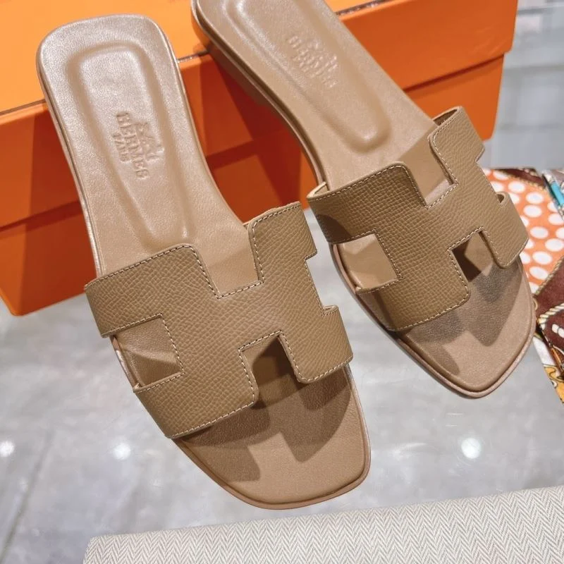 1:1 copy Hermes Slippers