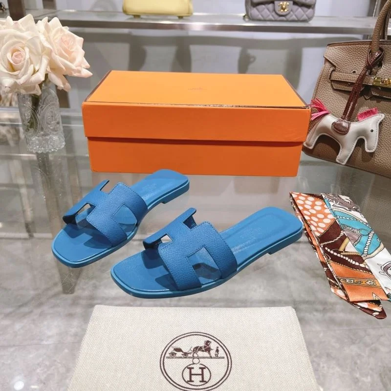 Exact replica Hermes Slippers