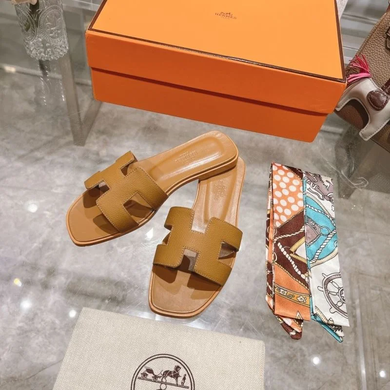 1:1 copy Hermes Slippers