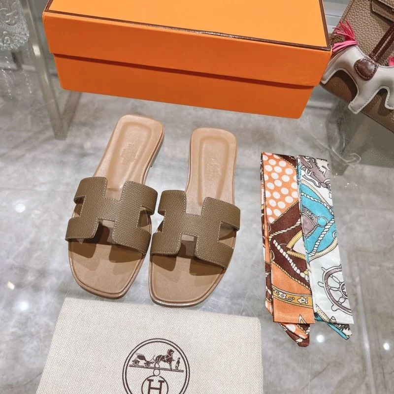 Hermes Slippers
