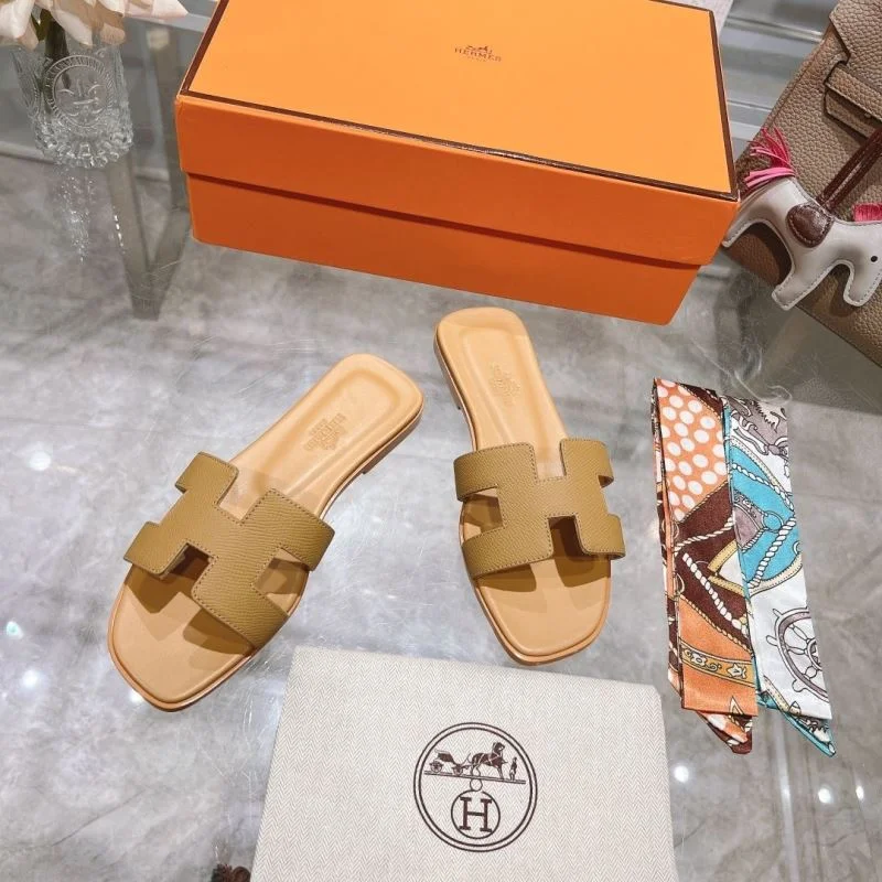 Brand-authenticated Hermes Slippers