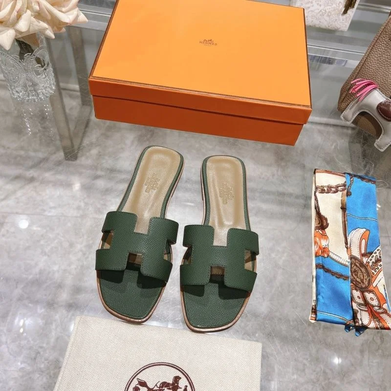 Hermes Slippers