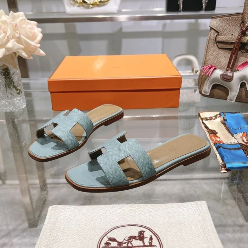 Value-priced Hermes Slippers