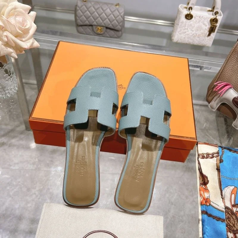 Value-priced Hermes Slippers