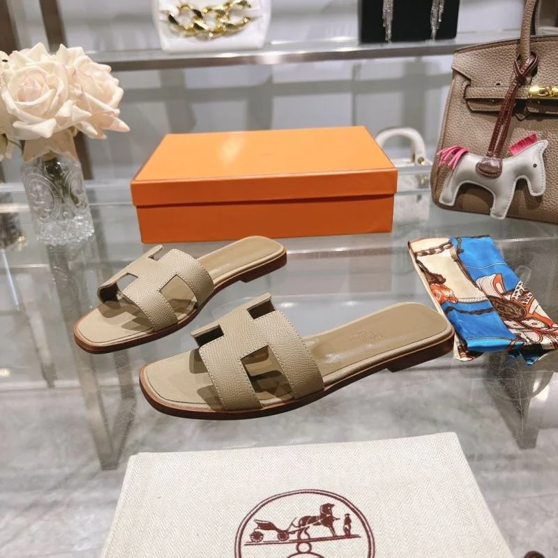 1:1 copy Hermes Slippers