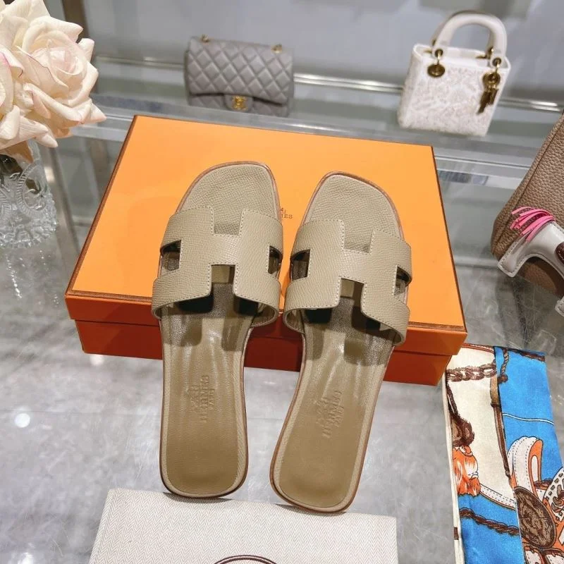 1:1 copy Hermes Slippers