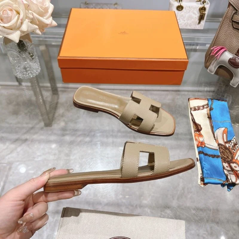 1:1 copy Hermes Slippers