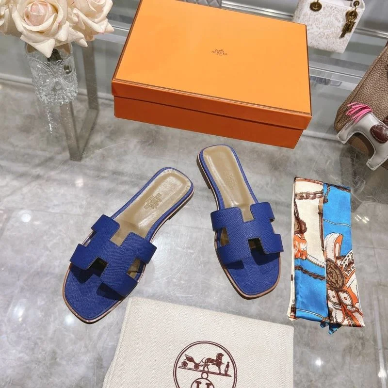 Brand-authenticated Hermes Slippers
