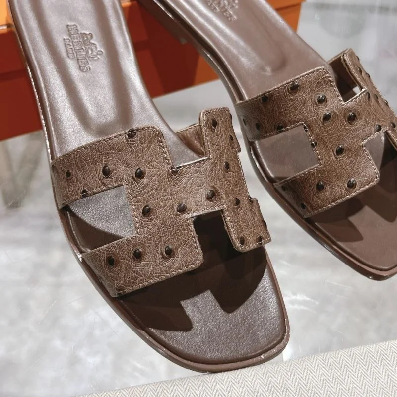 Real Hermes Slippers