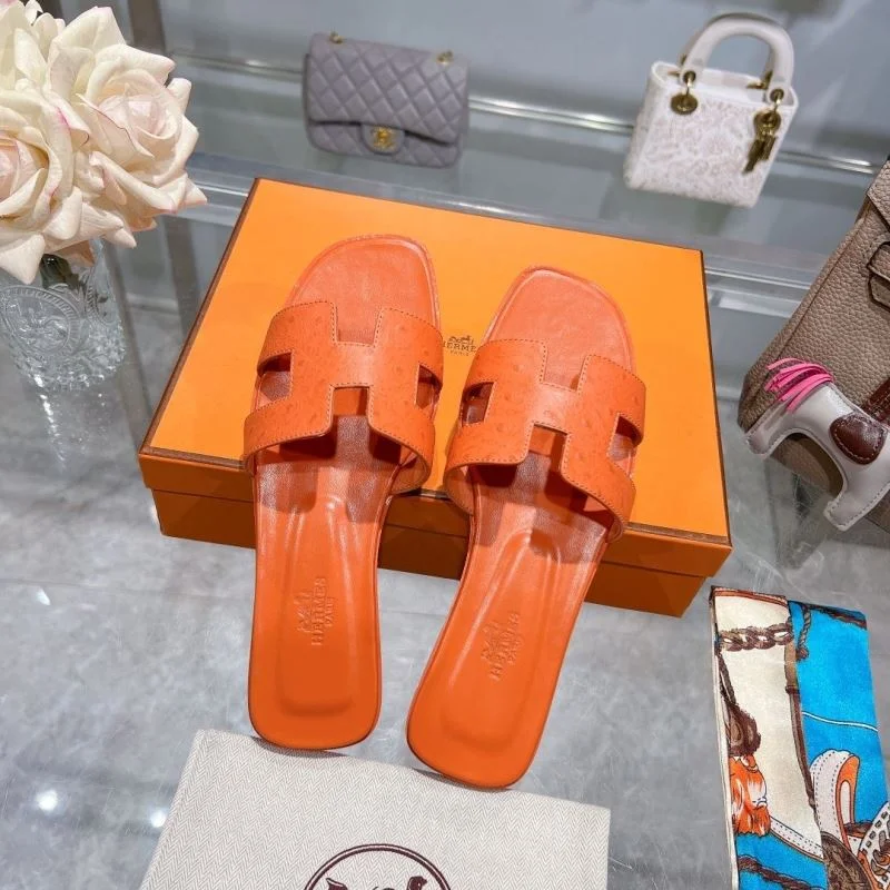 Real Hermes Slippers