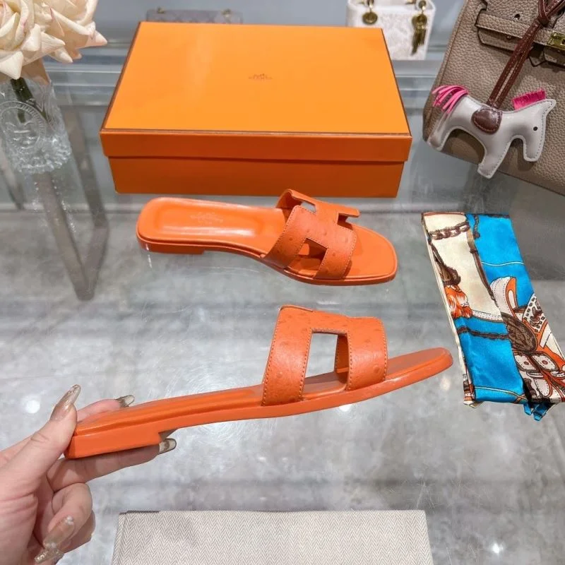 Real Hermes Slippers