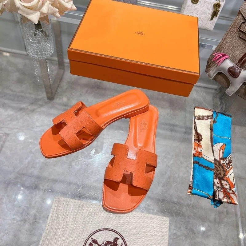 Real Hermes Slippers