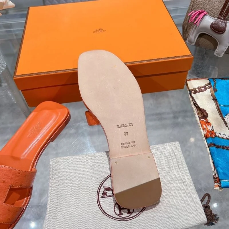 Real Hermes Slippers