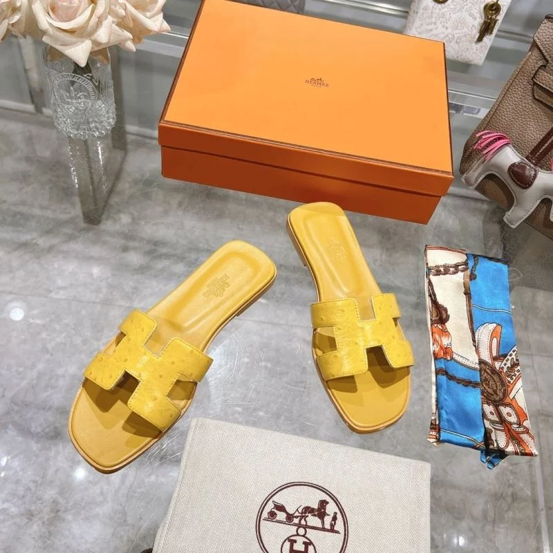Value-priced Hermes Slippers