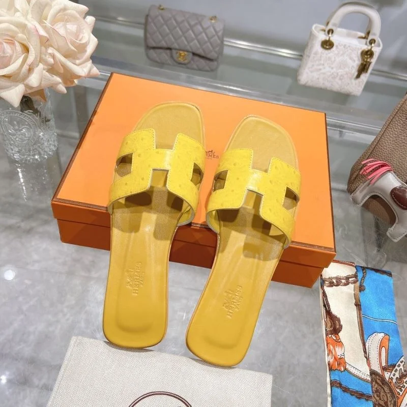 Value-priced Hermes Slippers