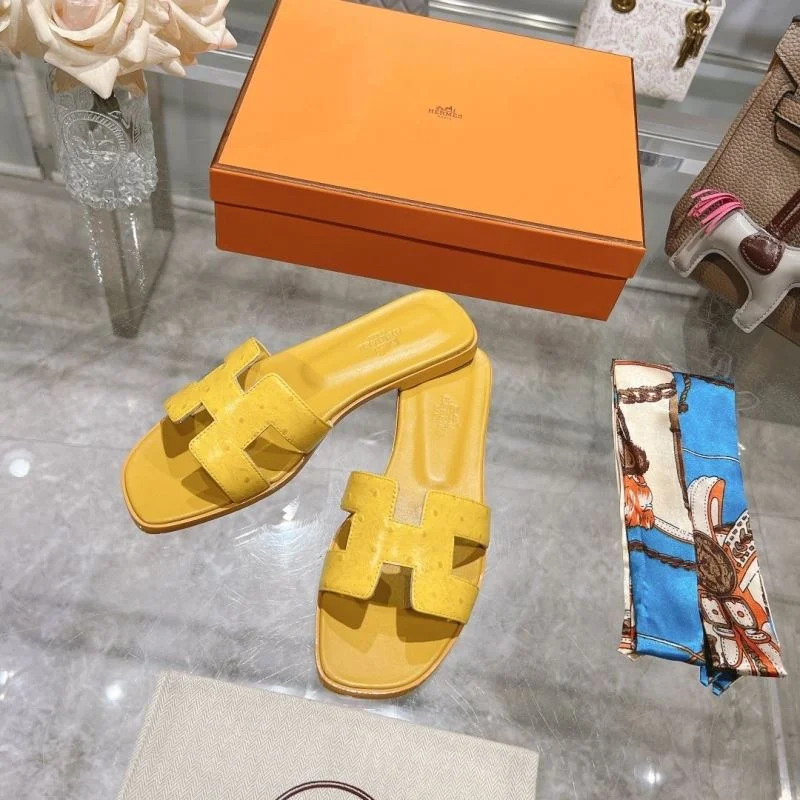 Value-priced Hermes Slippers