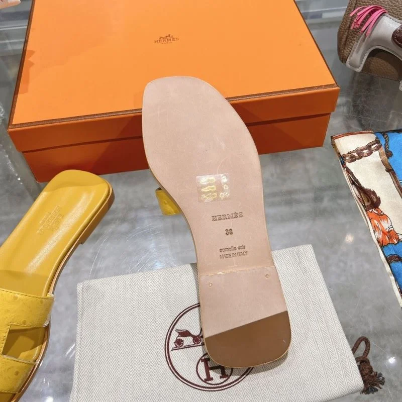 Value-priced Hermes Slippers
