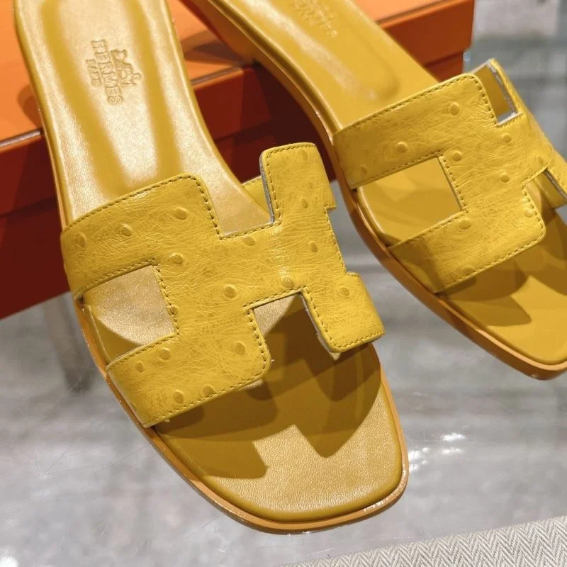 Value-priced Hermes Slippers