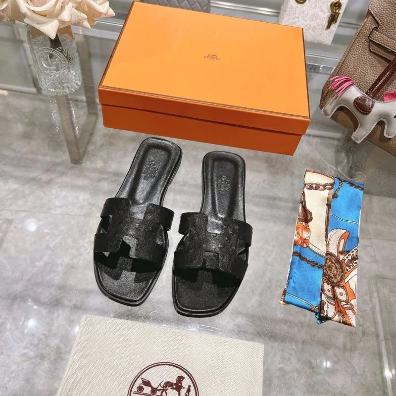 Hermes Slippers