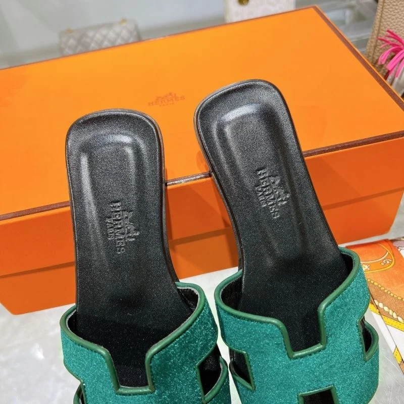 Indistinguishable Hermes Slippers
