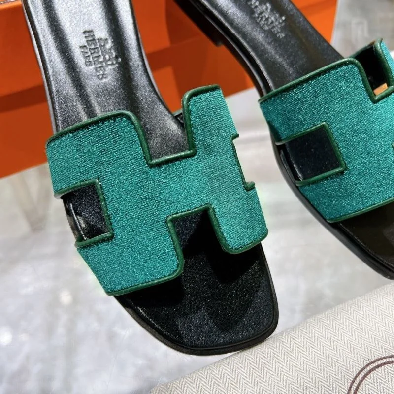 Indistinguishable Hermes Slippers
