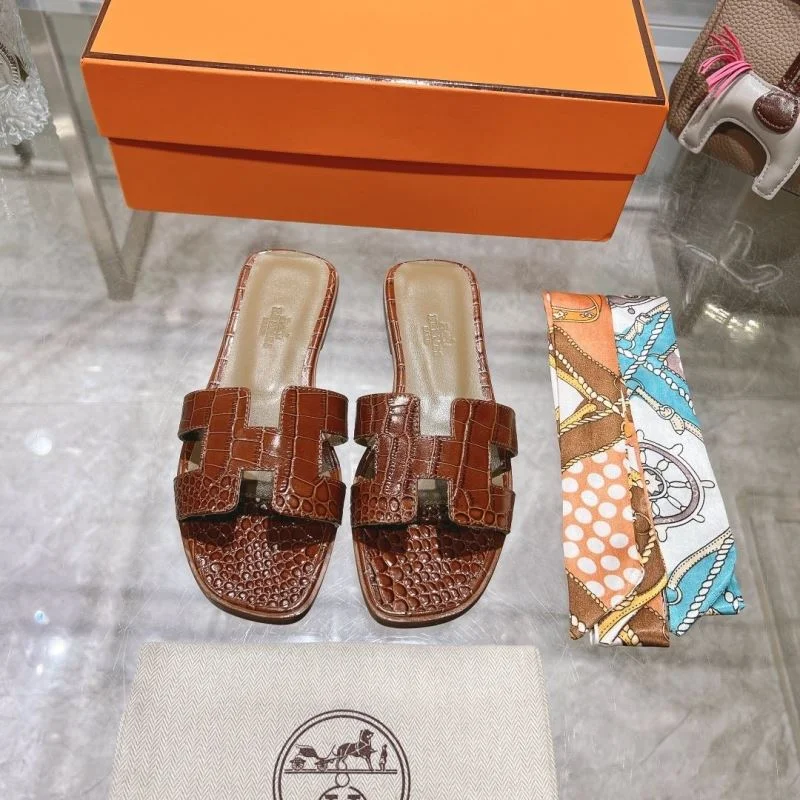 Hermes Slippers