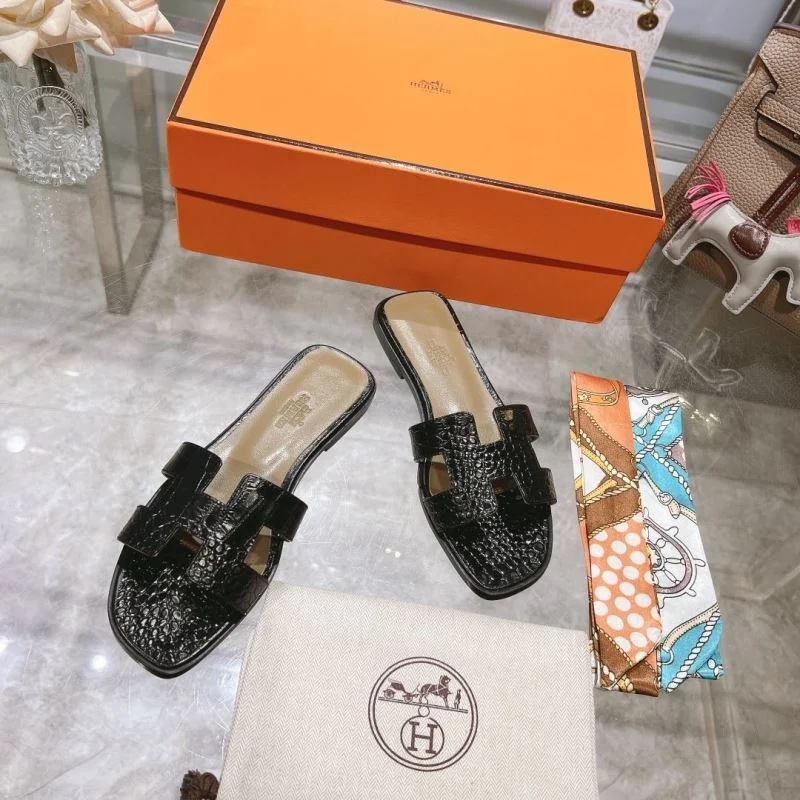 Hermes Slippers