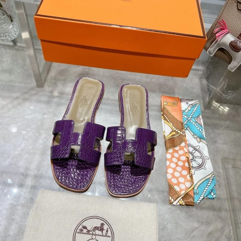 Hermes Slippers