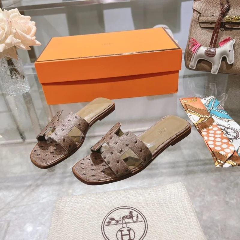 1:1 copy Hermes Slippers