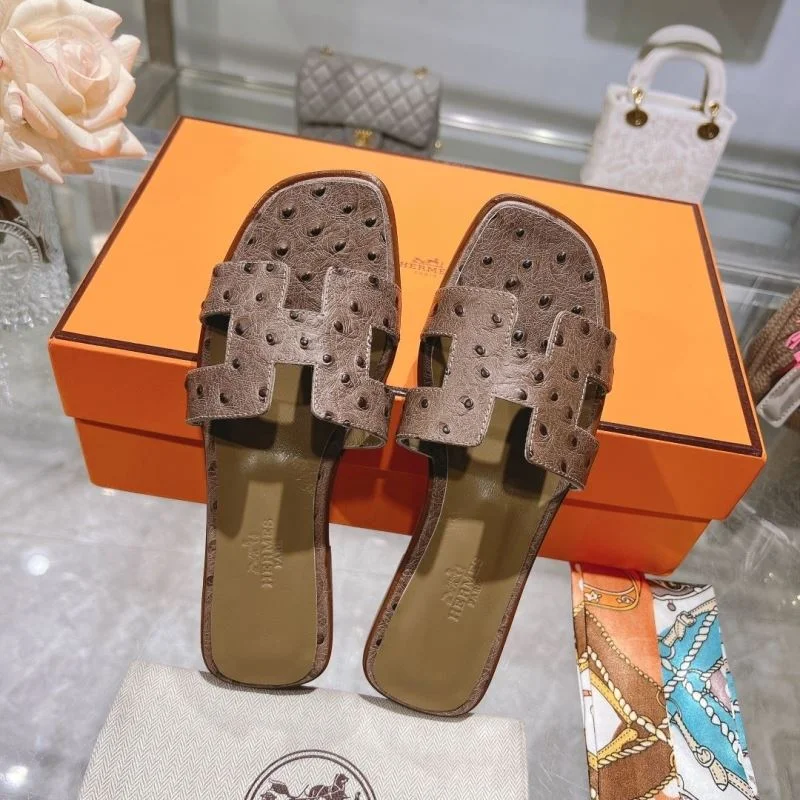 1:1 copy Hermes Slippers