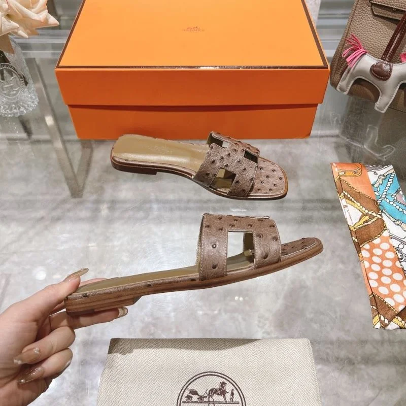 1:1 copy Hermes Slippers