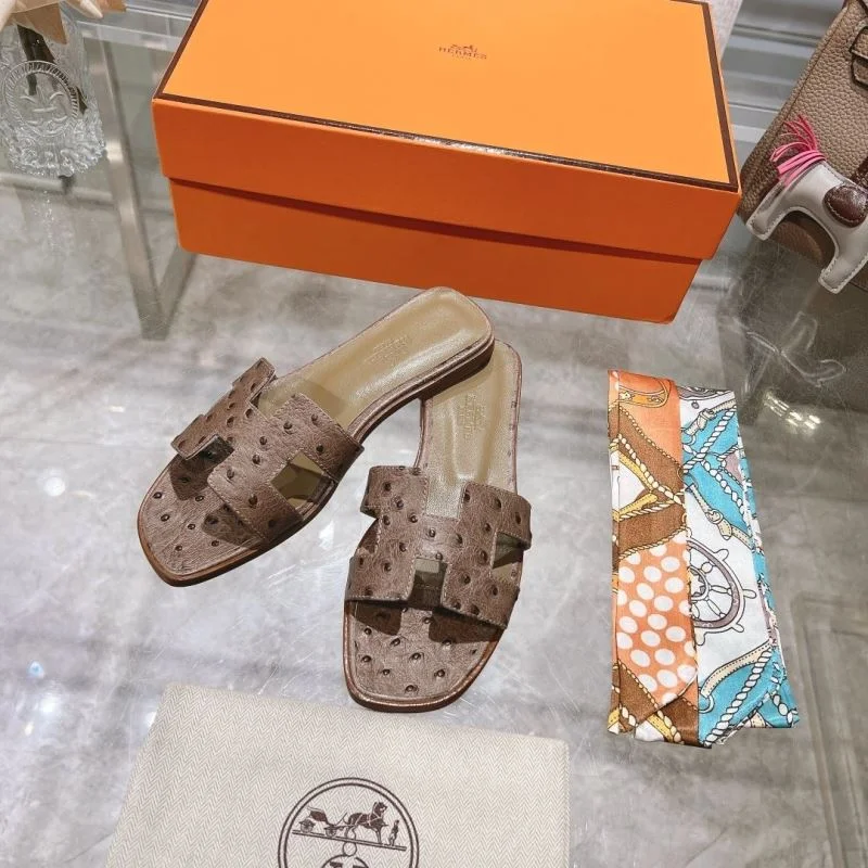 1:1 copy Hermes Slippers