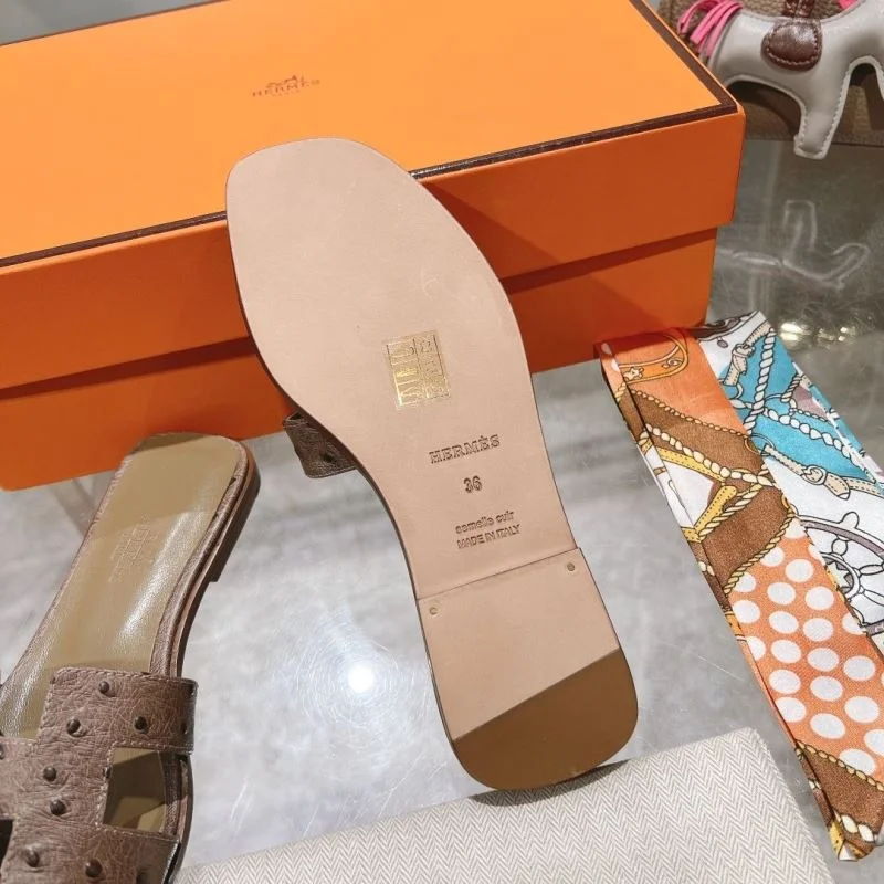 1:1 copy Hermes Slippers