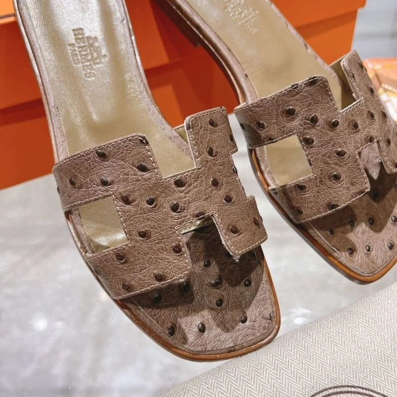 1:1 copy Hermes Slippers