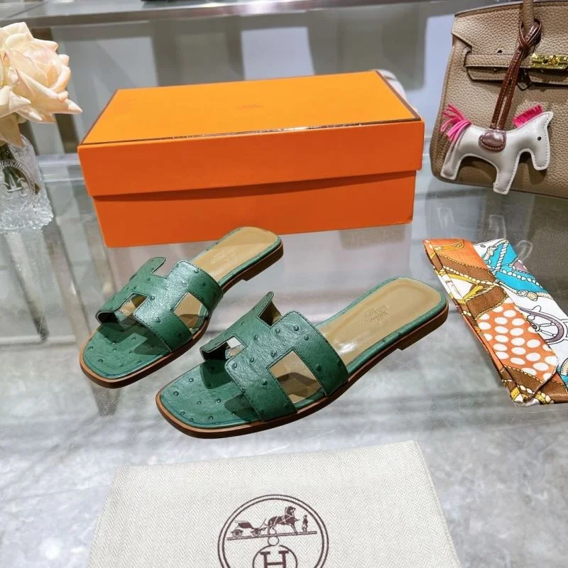 Official Hermes Slippers