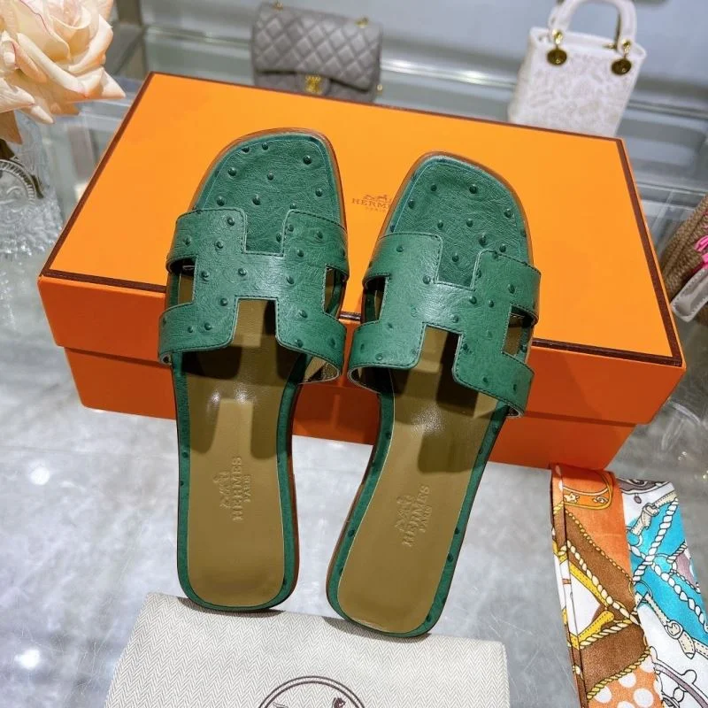 Official Hermes Slippers