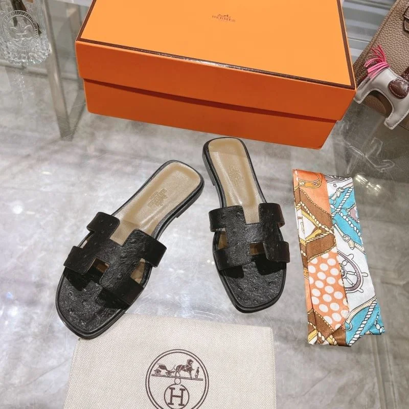 Hermes Slippers