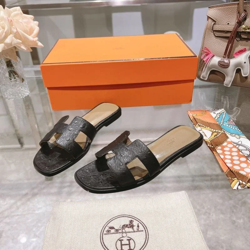 Authentic Hermes Slippers