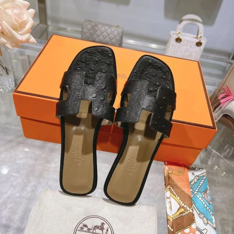 Authentic Hermes Slippers