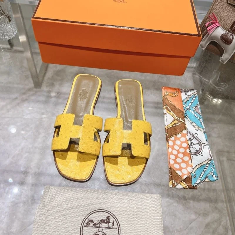 Hermes Slippers