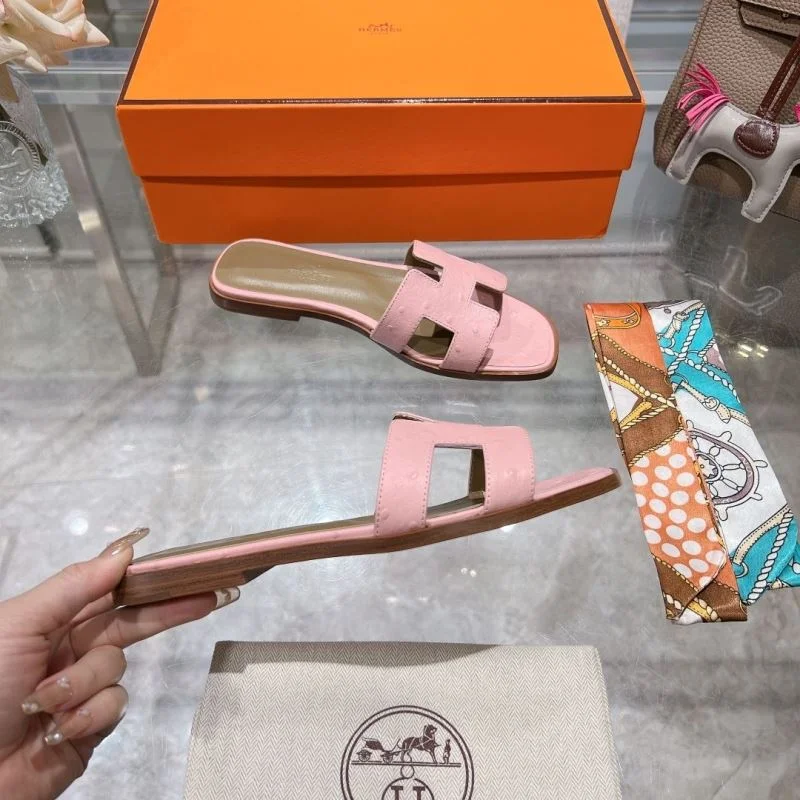 Mirror quality Hermes Slippers