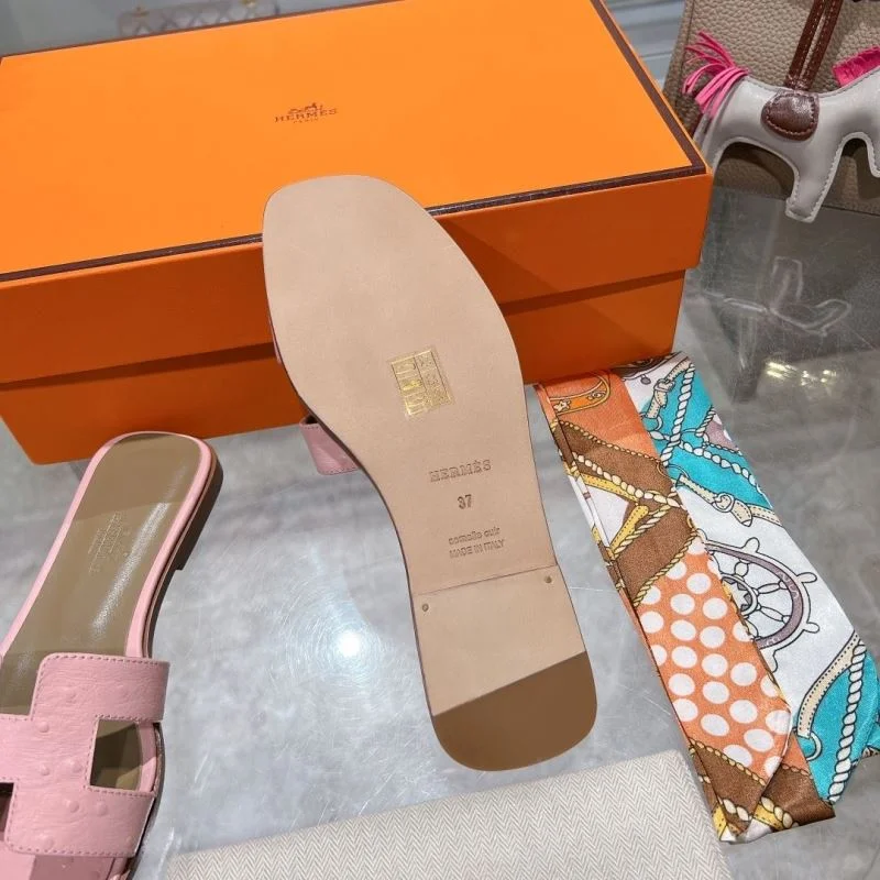 Mirror quality Hermes Slippers
