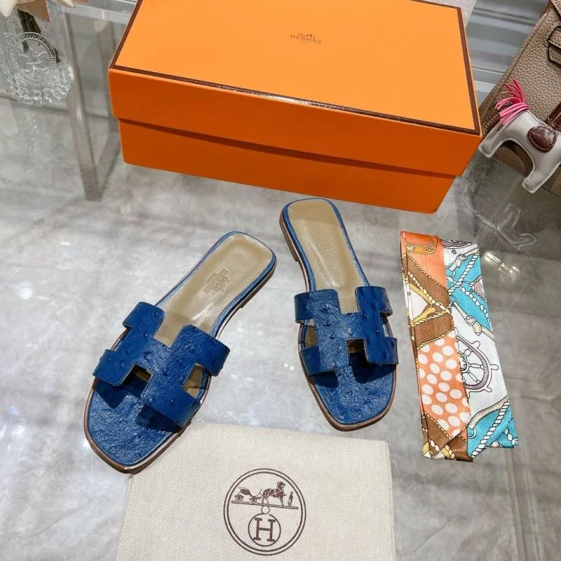 Official Hermes Slippers