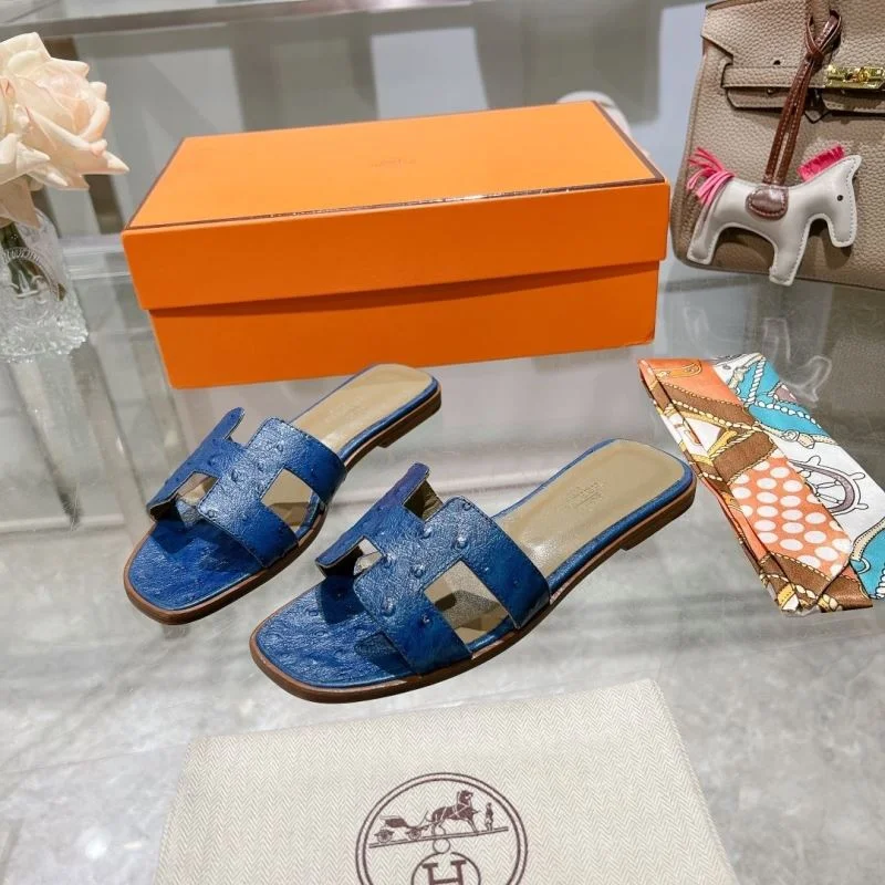 Official Hermes Slippers