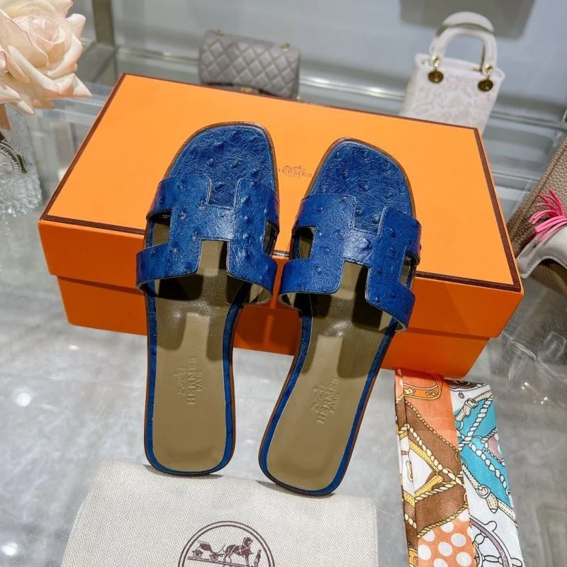 Official Hermes Slippers